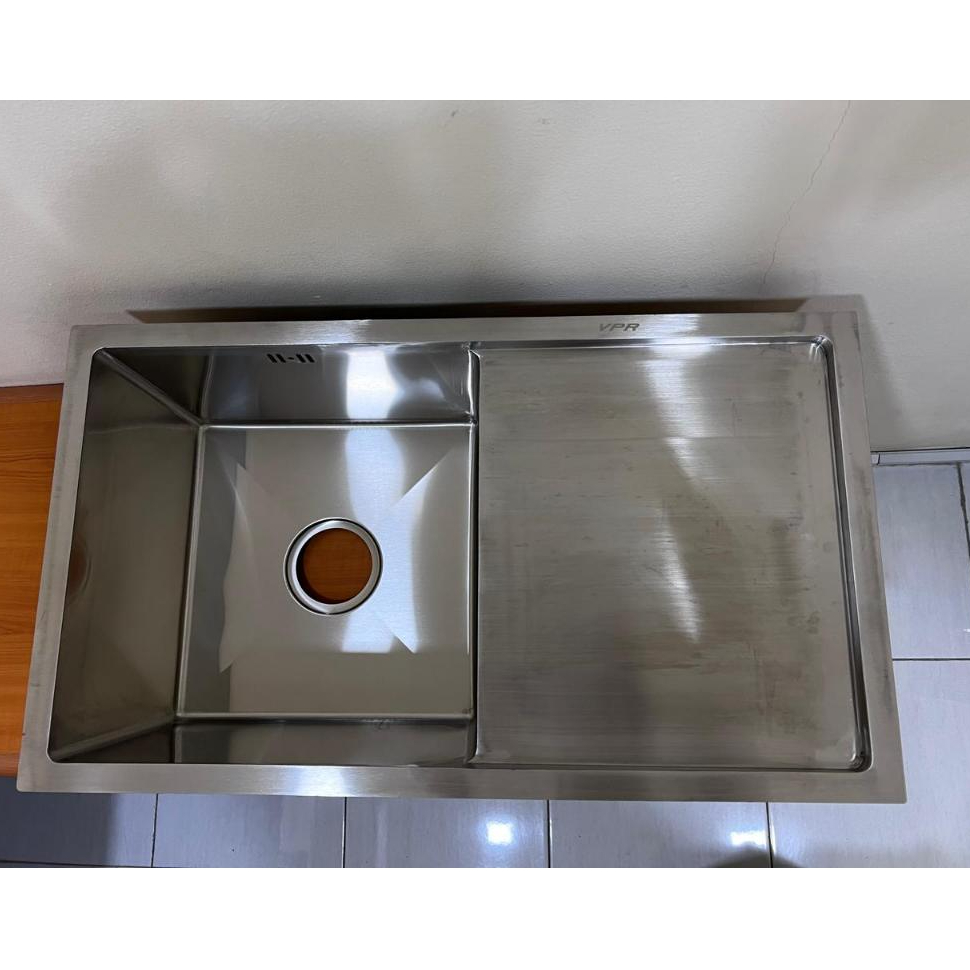 Jual SINK STAINLESS SUS 304/KITCHEN SINK TEBAL UK. 75X45X20CM /BAK CUCI ...