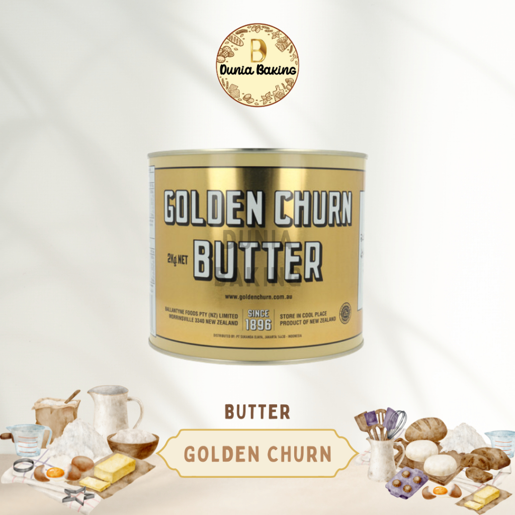 Jual Golden Churn Butter | Butter Cap Tong 2kg | Mentega captong 2kg ...