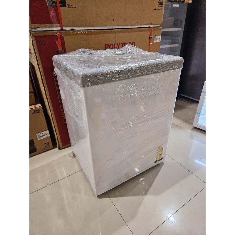 Jual BOX FRESER SLEDING 100L SANWOO SNW 100F SEKEN | Shopee Indonesia