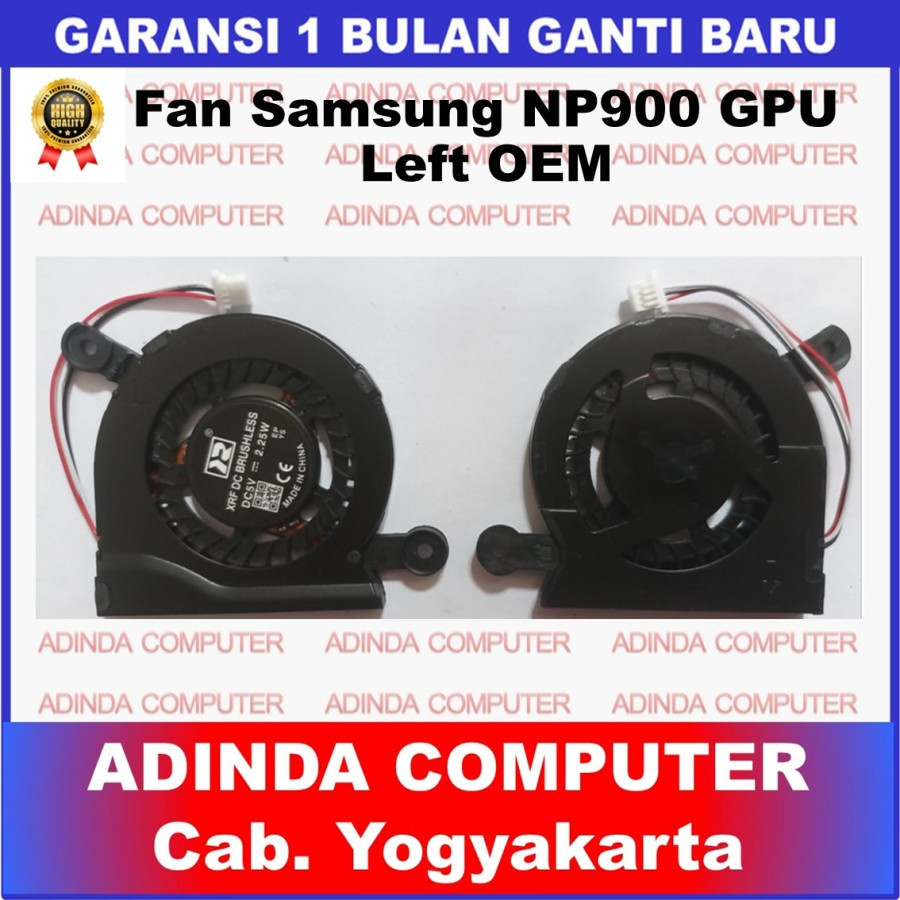 Jual Fan Samsung NP900 NP900X3C NP900X3D NP900X3E NP900X3B GPU Left OEM ...