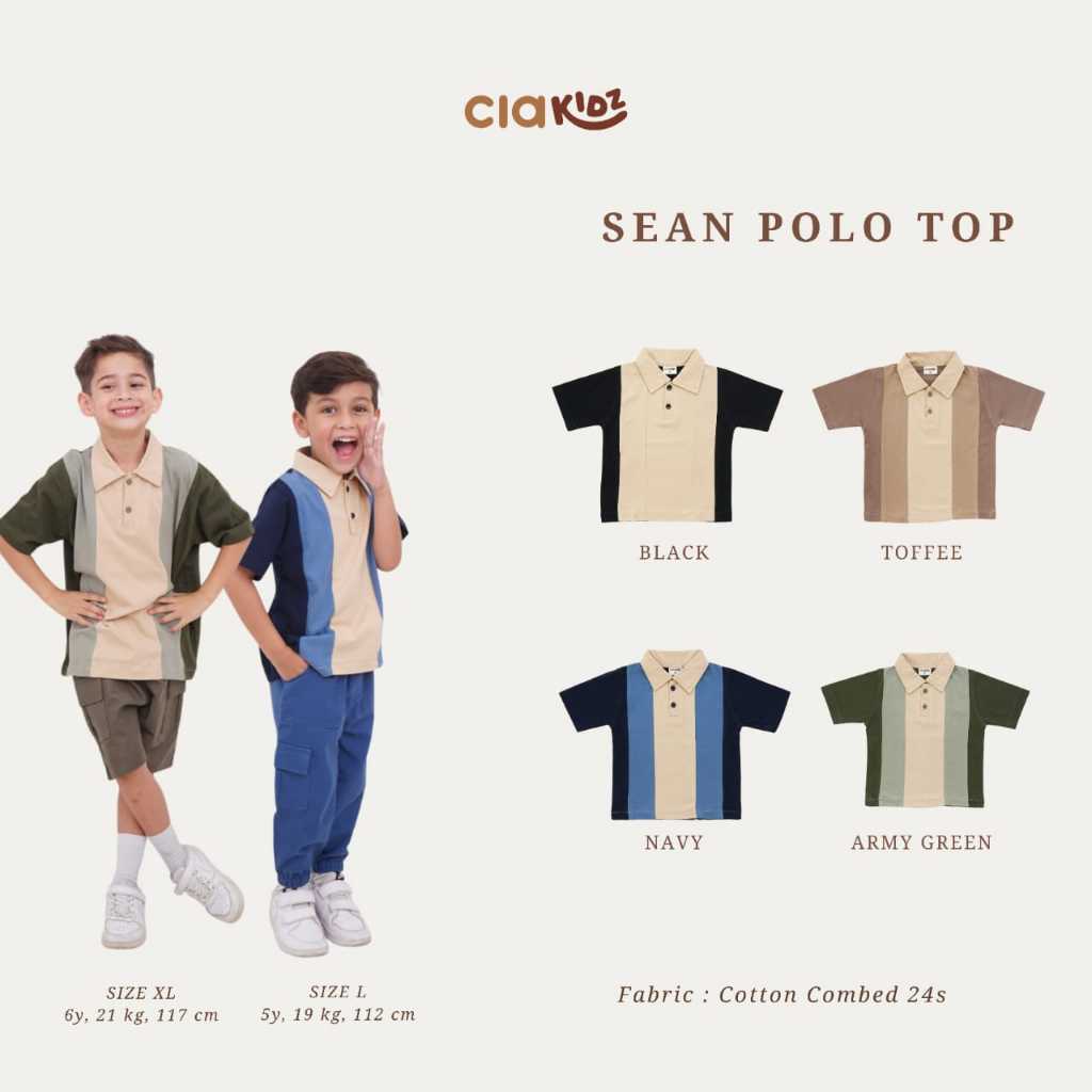 Jual SEAN POLO TOP & SEAN CARGO LONG ANAK SURABAYABABY | Shopee Indonesia