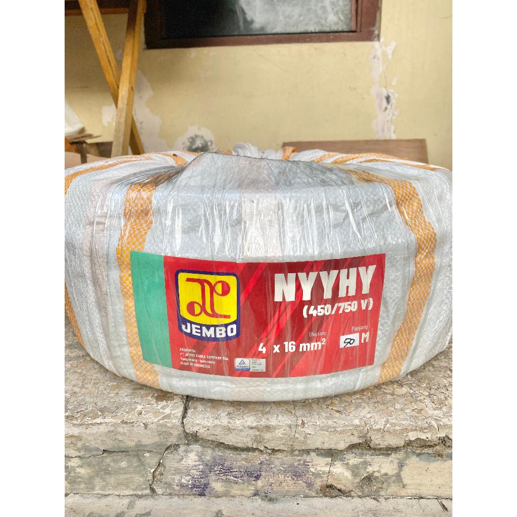 Jual Kabel NYYHY 4 x 16 mm 4x16mm 4x16 mm Jembo Hitam 50 meter | Shopee Indonesia