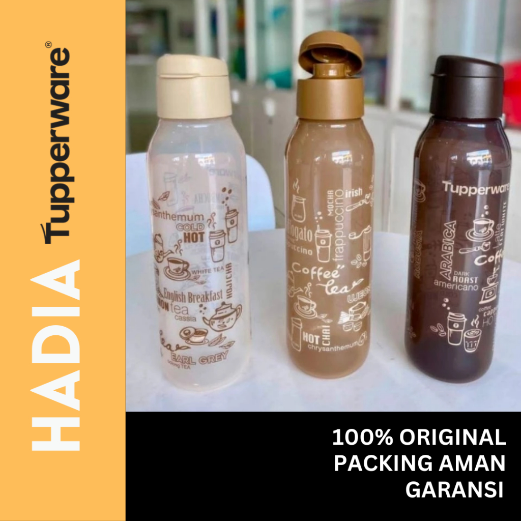 Jual tupperware botol minum fancy bottle - botol minum 750ml | Shopee ...