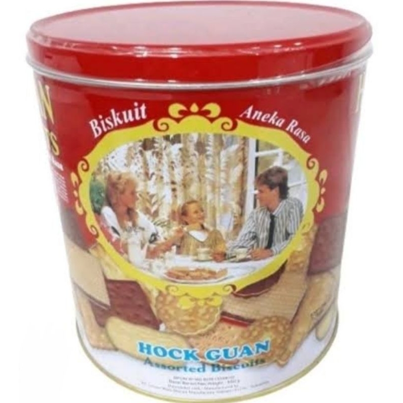 Jual Hock Guan Assorted Biskuit Kaleng 650 gram | Shopee Indonesia