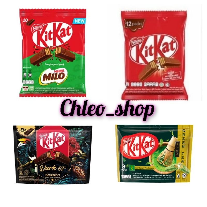Jual Kitkat Batang Malaysia isi 10pcs/coklat kitkat malaysia/kitkat matcha greentea kitkat ...