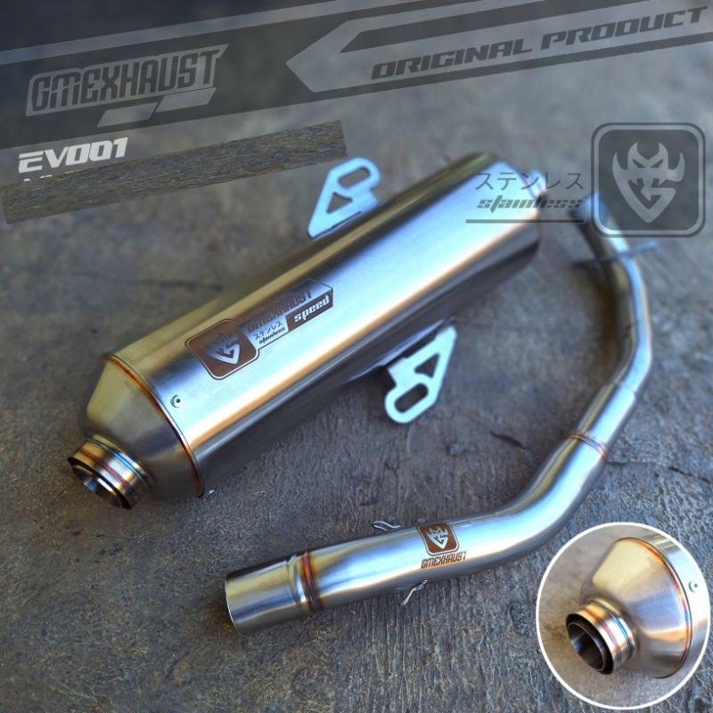 Jual Knalpot Standar Racing Nmax New Nmax old Aerox new Aerox old Nmax ...