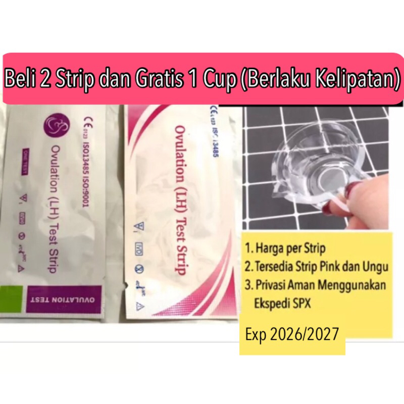Jual Promil Ovulation LH Test Strip Ovutest Masa Subur | Shopee Indonesia
