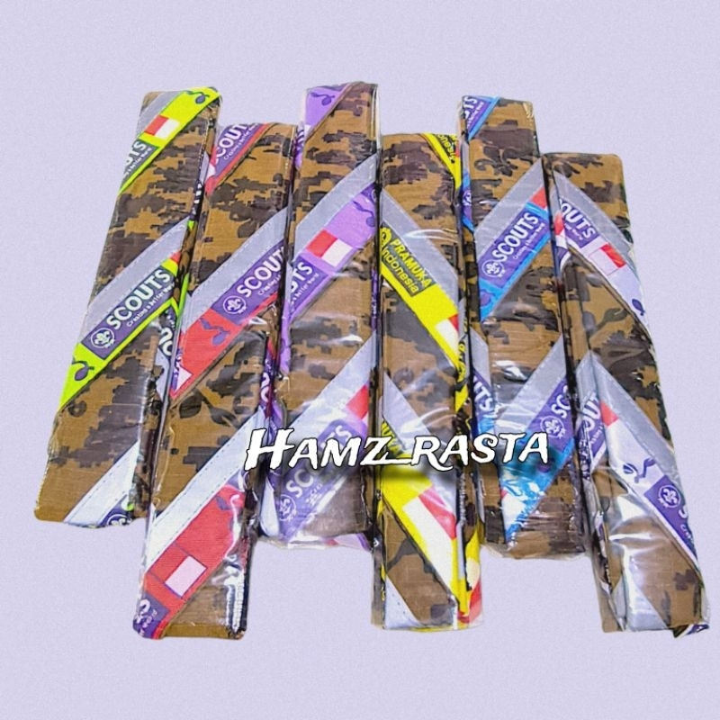 Jual SCRAF LORENG PRAMUKA LIST BORDIR SCOUT WOSM BERPARIAN WARNA ...