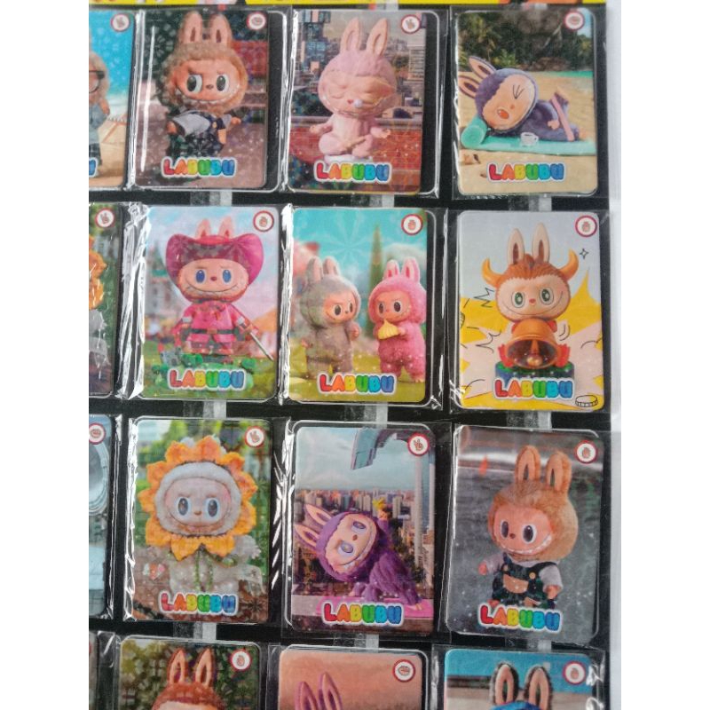 Jual mainan Kartu trading Labubu isi 4 kartu | Shopee Indonesia