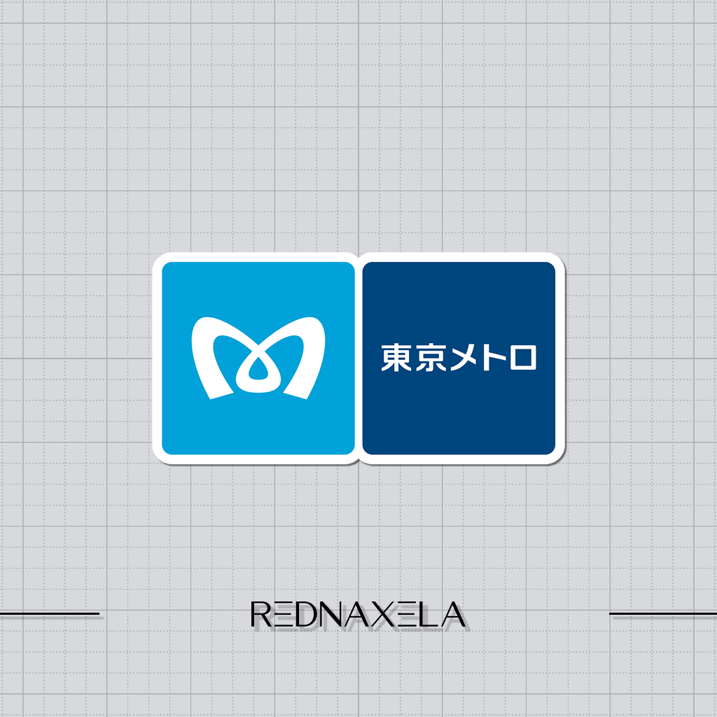 Jual Stiker Vinyl Tokyo Metro Logo #2 Stiker Koper Travel Sticker ...