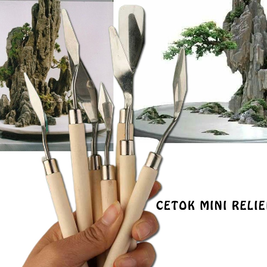 Jual Model Trending Gio77 Sendok Semen Cetok Mini Kecil Pembuat Relief ...