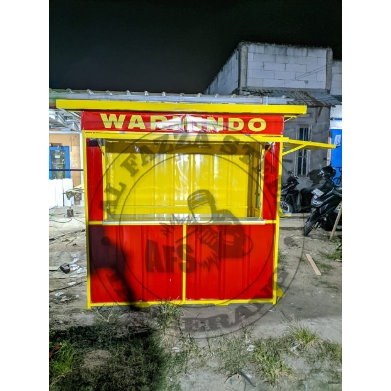Jual booth kontainer booth dagang 200x100x200 | Shopee Indonesia