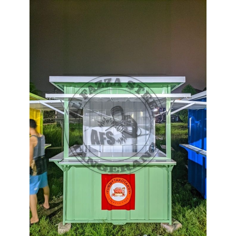 Jual booth kontainer booth dagang 150x150x200 | Shopee Indonesia