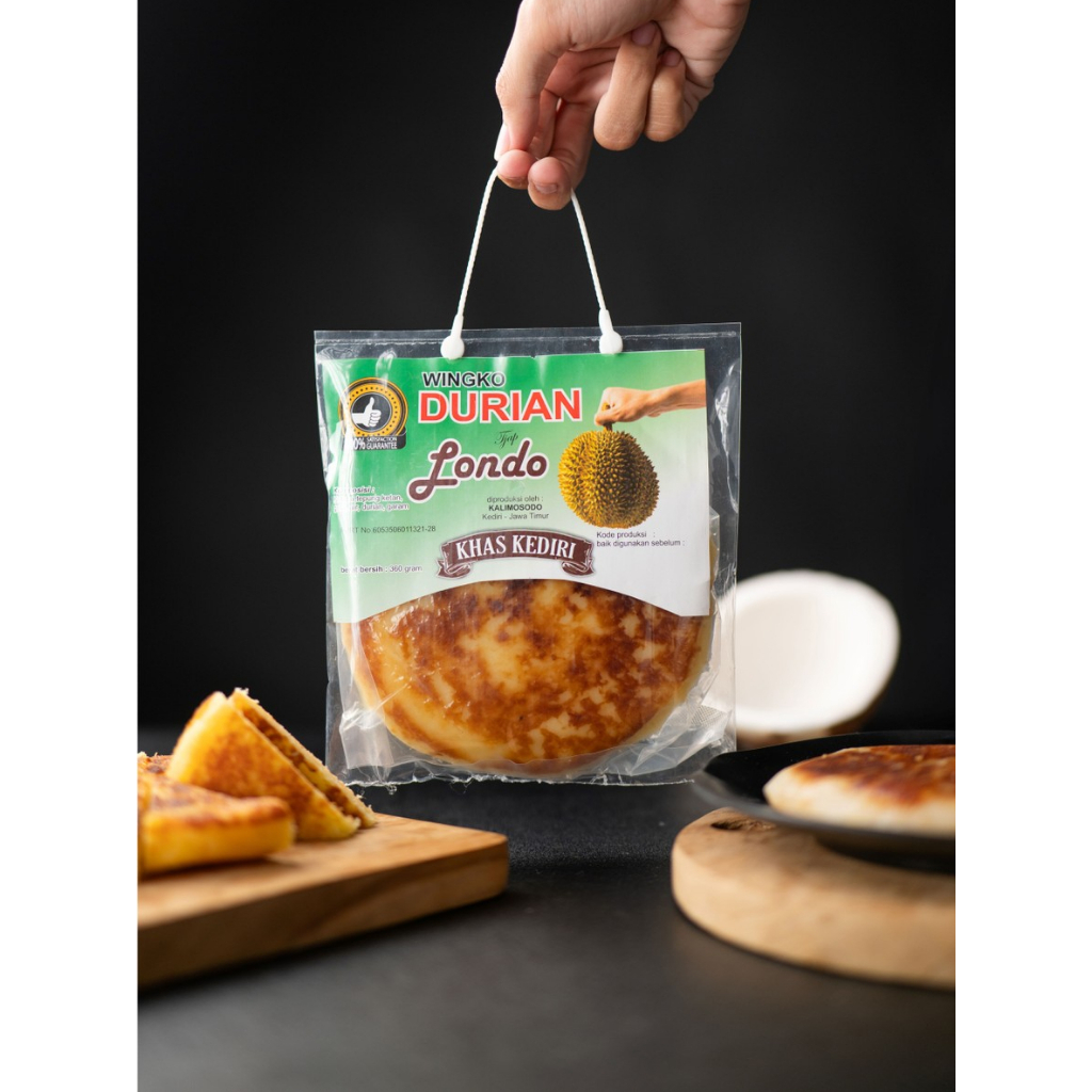 Jual Wingko Tjap Londo rasa Durian Kue Basah Tradisional dengan Butter ...