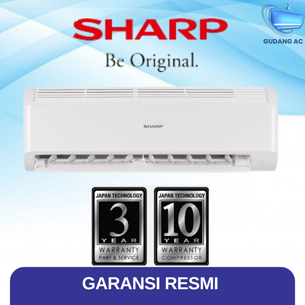 Jual AC Sharp 1/2 PK AH-A5BEY Split Garuda Series | Shopee Indonesia