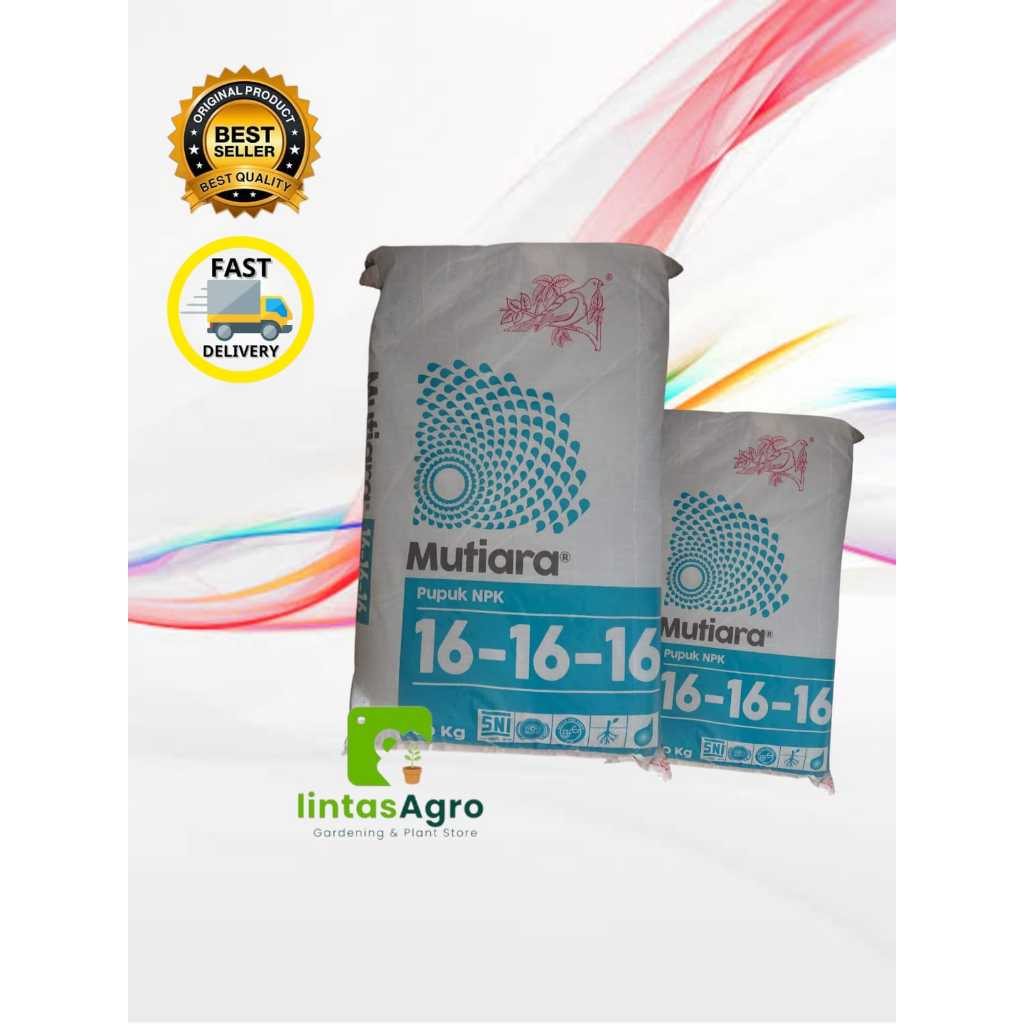 Jual PUPUK NPK MUTIARA MEROKE 16-16-16 KEMASAN PABRIK 1 KG (kemasan original) | Shopee Indonesia