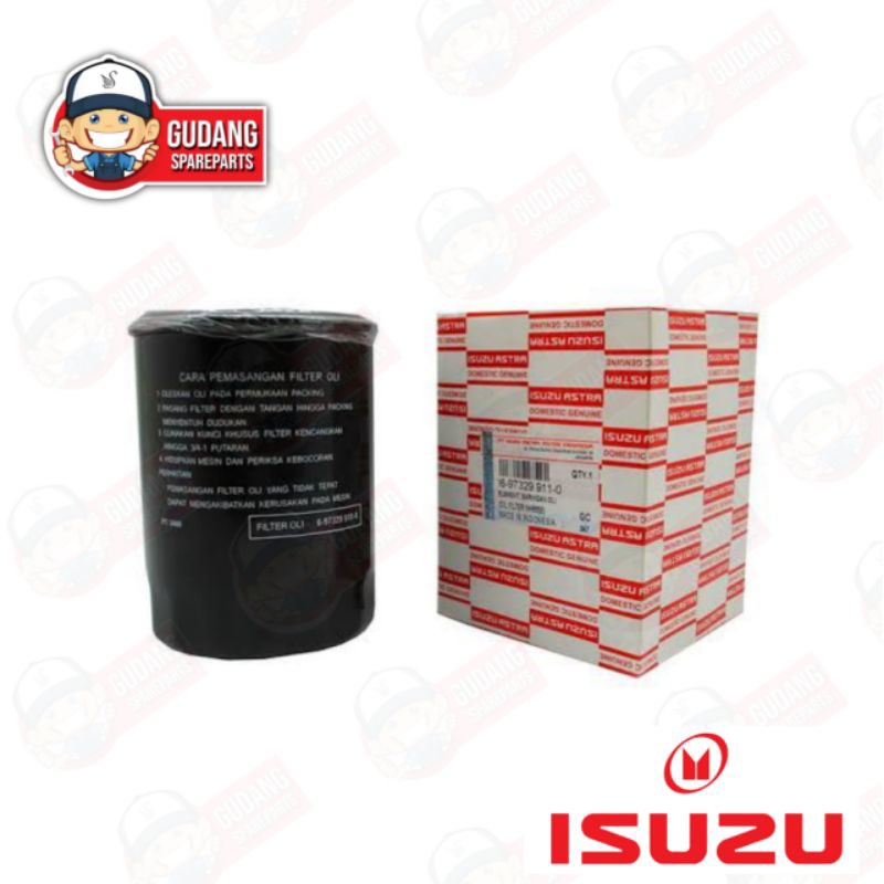 Jual Oil Filter Oli ELF NHR55, NKR55 Euro 2 Original Isuzu ( 911 ...