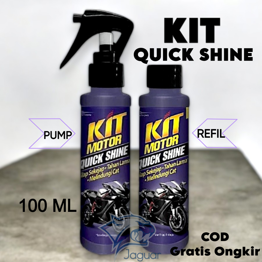 Jual PENGKILAP BODY MOTOR KIT QUICK SHINE 100ML | Shopee Indonesia