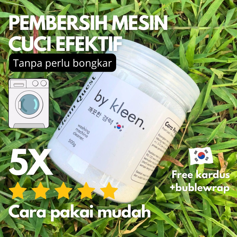 Jual Serbuk Pembersih mesin cuci 2 tabung washing macine cleaner ...