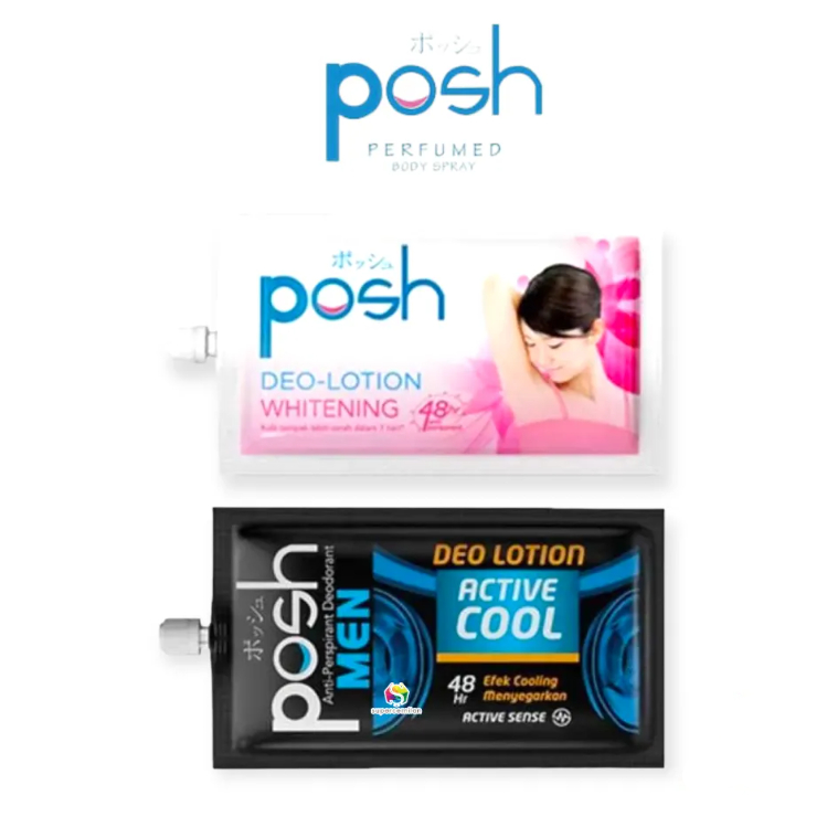 Jual Posh Anti Perspirant Deodorant / Deo Lotion Kemasan Sachet 11gr ...