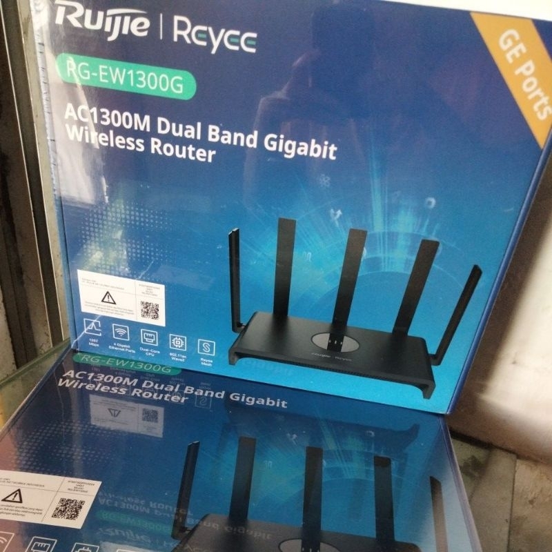 Jual Ruijie RG EW1300G dual band Wireless AC 1200Mbps Gigabit Router ...
