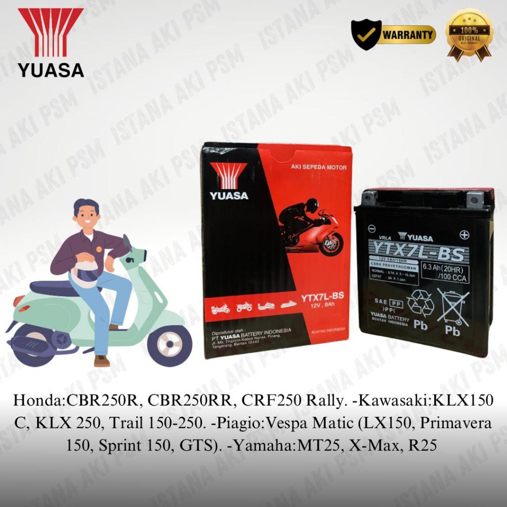 Jual Aki Motor Yuasa Ytx7L - Original Yuasa | Shopee Indonesia