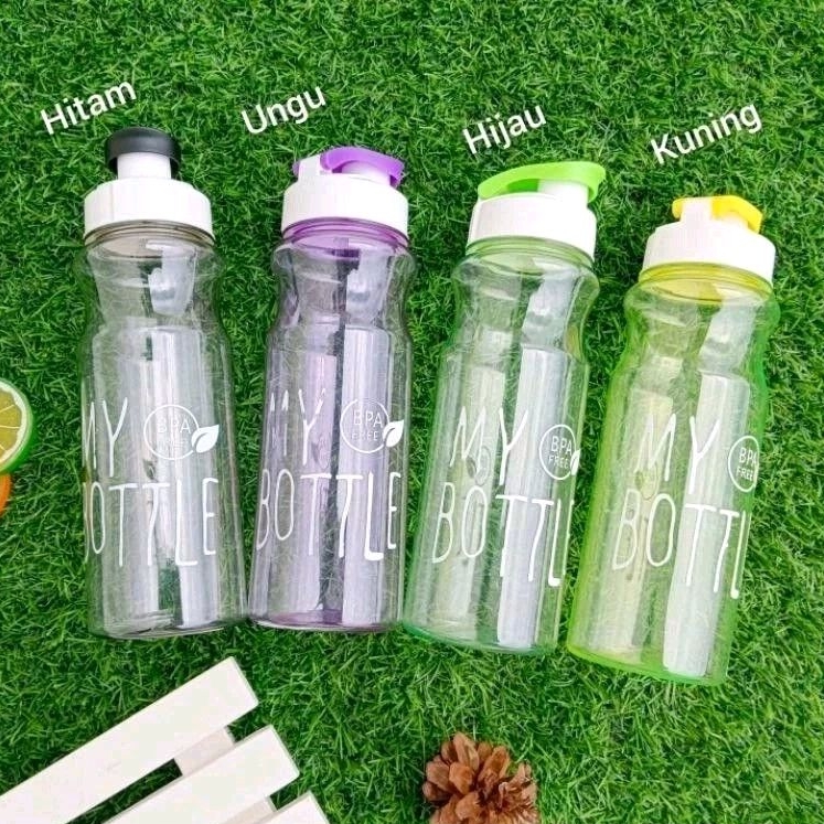 Jual B ( B42 ) MY BOTTLE TUTUP KLIK FULL COLOUR / BOTOL MINUM ...