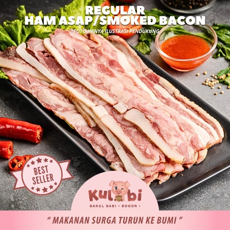 Jual Pork Bacon ( Bacon Babi Asap) - 500 g | Shopee Indonesia