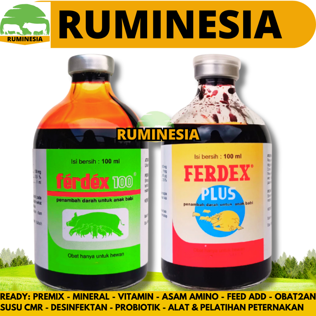Jual FERDEX PLUS 100 ml FERDEX 100 ml - Penambah Darah Anak Babi Zat ...