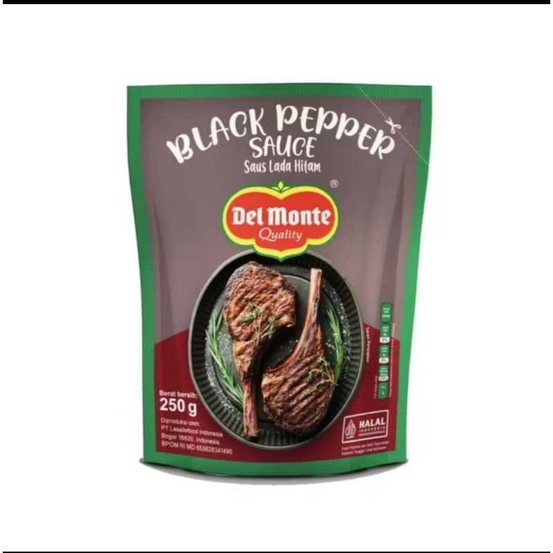 Jual DELMONTE BLACK PAPPER 250gr | Shopee Indonesia