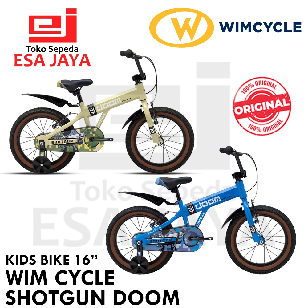 Jual Sepeda Anak Wimcycle Shotgun Doom 16" BMX 16 inch Wim Cycle ...