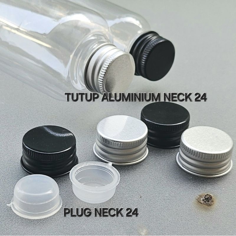 Jual bigta_TUTUP BOTOL BR ALUMINIUM NECK 24 / PLUG NECK 24 | Shopee ...