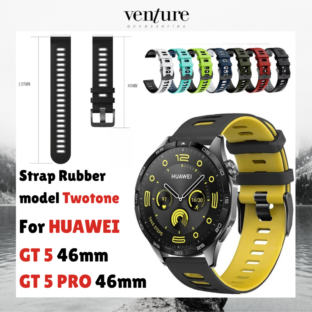Jual STRAP TALI JAM HUAWEI WATCH GT5 46MM / GT 5 PRO / GT 4 46MM MODEL ...