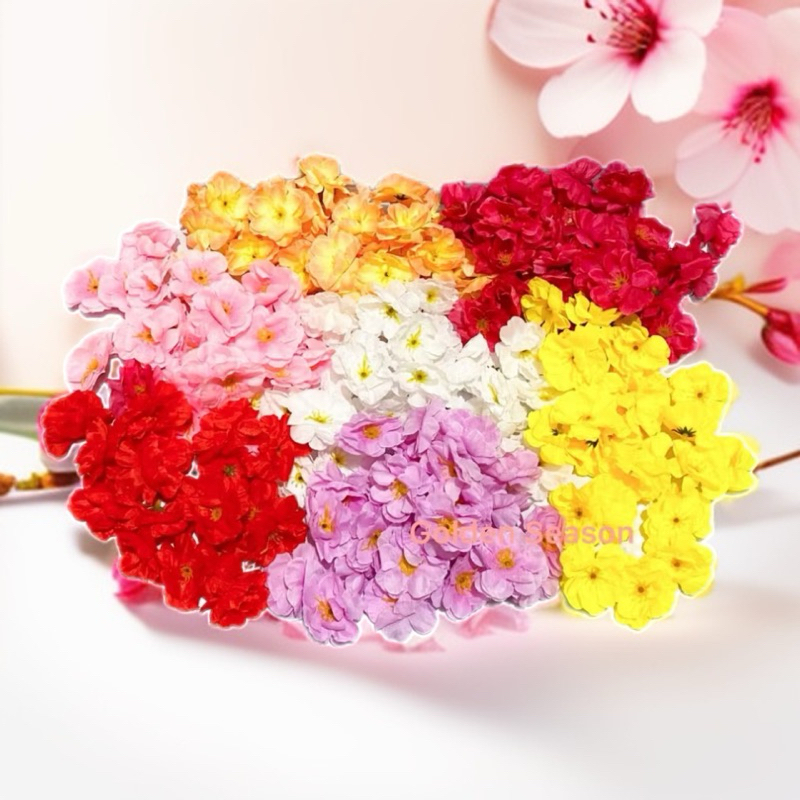 Jual BUNGA SAKURA ISI 100 PCS CHERRY BLOSSOM / KELOPAK KUNTUM BUNGA ...