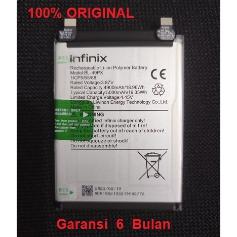 Jual INFINIX Battery baterai batere INFINIX GT10 Pro Zero 30 5G Note 30 ...