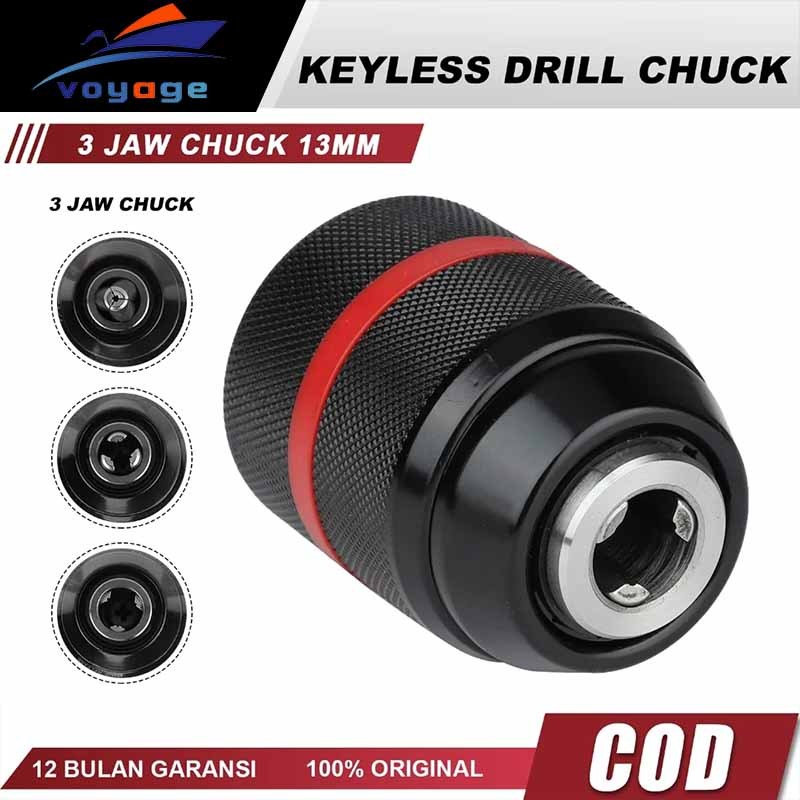 Jual Kepala Bor Drill Chuck 10mm/13mm Chuck Bor Cordless Chuck Bor ...