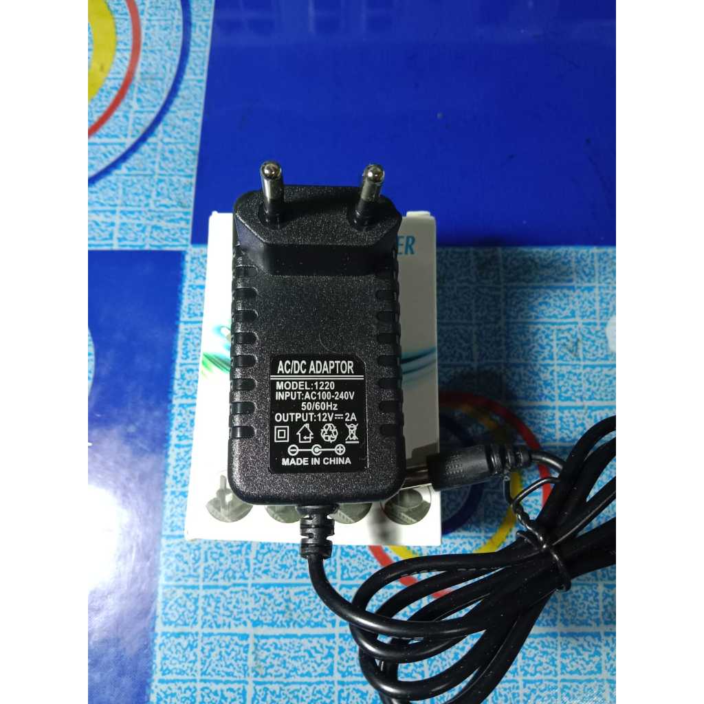 Jual ADAPTOR 12V 2A POWER SUPPLY UNTUK CCTV DAN MODEM ONT [HIGH QUALITY ...