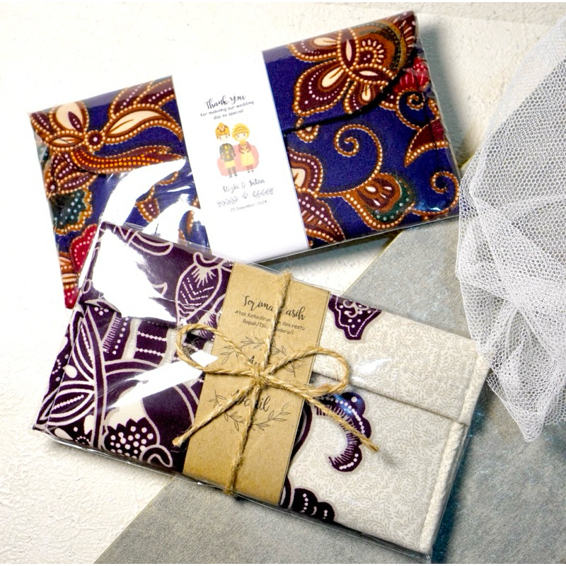 Jual READY! PAKET 50pcs! Souvenir pernikahan pouch batik khas jogja ukuran 10x16cm | Shopee ...
