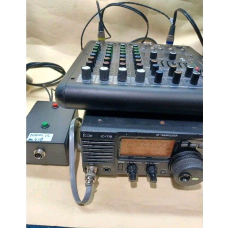 Jual PTT BOX ICOM 718 ICOM 707 BISA PAKAI SOUNCARD DAN MIXER | Shopee ...
