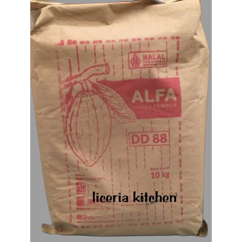 Jual coklat bubuk/cocoa powder alfa kemasan repack 1kg | Shopee Indonesia