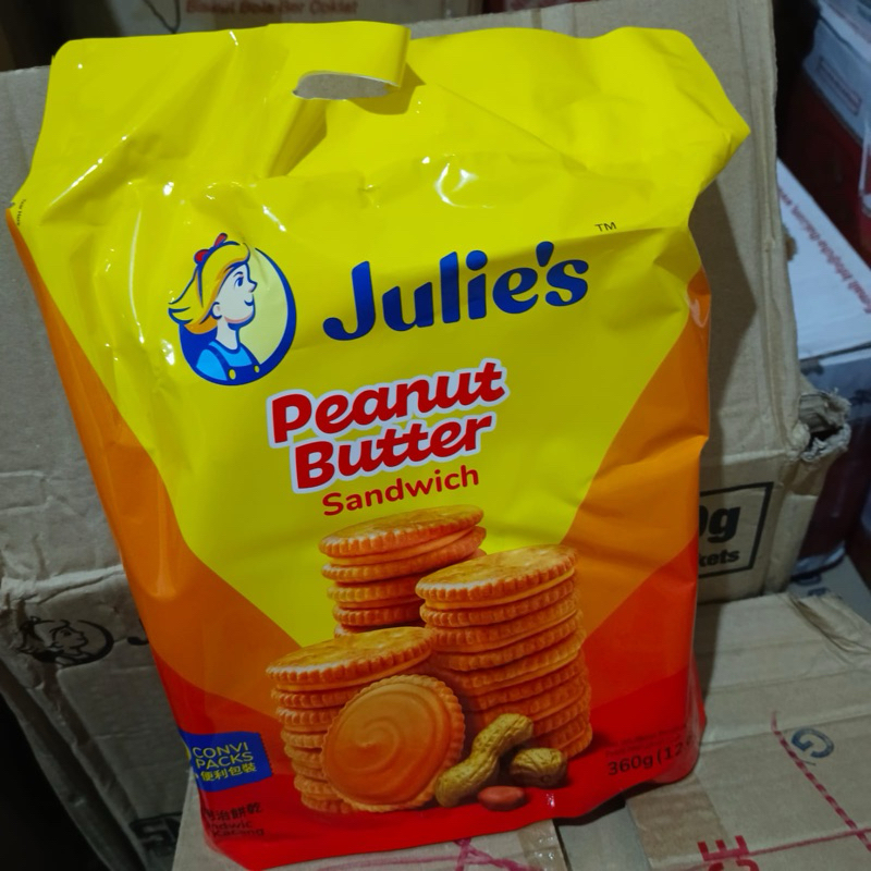 Jual julie’s Peanut Butter selai kacang 360gram | Shopee Indonesia