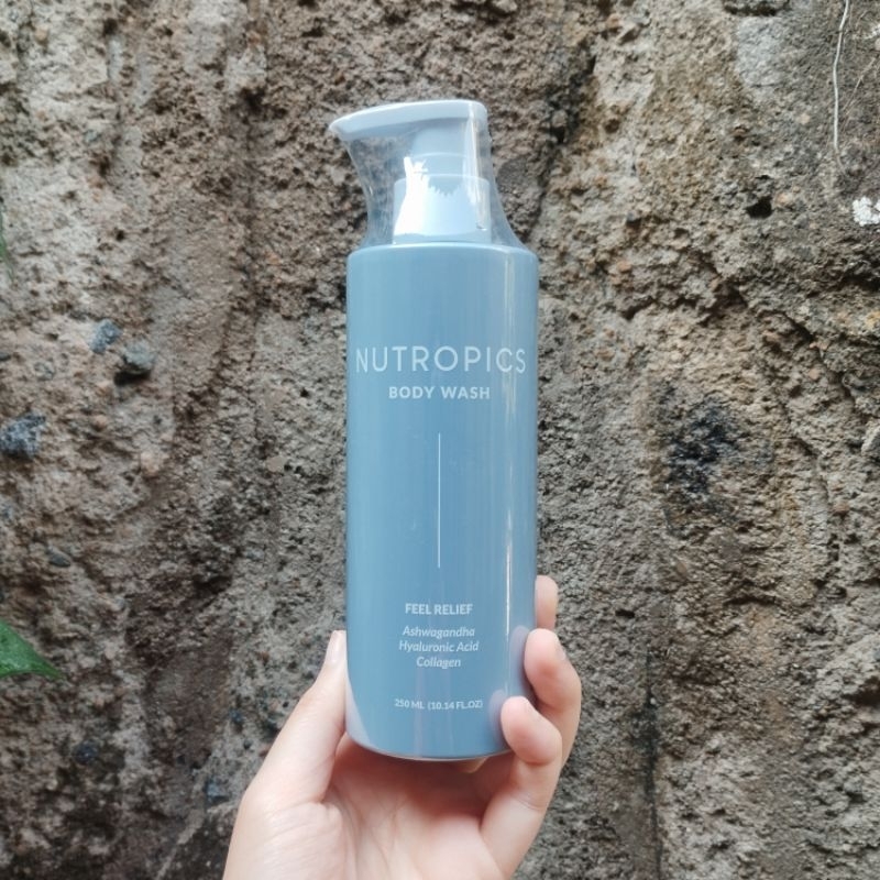 Jual [NEW] Nutropics - Feel Relief Body Wash 250ml | Sabun Mandi ...