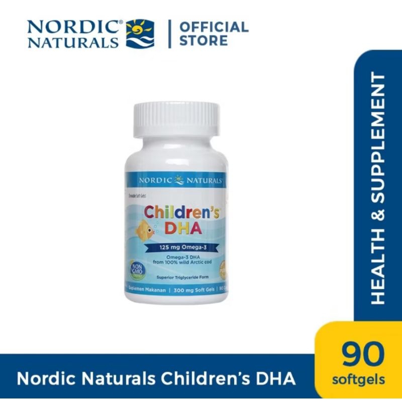 Jual Nordic Naturals Children's Dha Softgels | Shopee Indonesia
