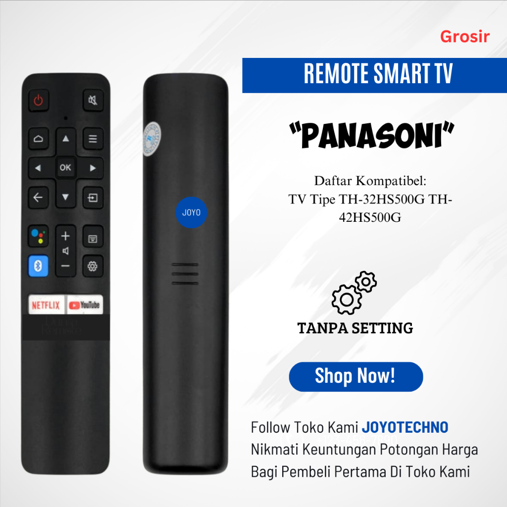 Jual Remote Panasonic Android TV Smart LCD LED PNS TH-32HS500G TH ...
