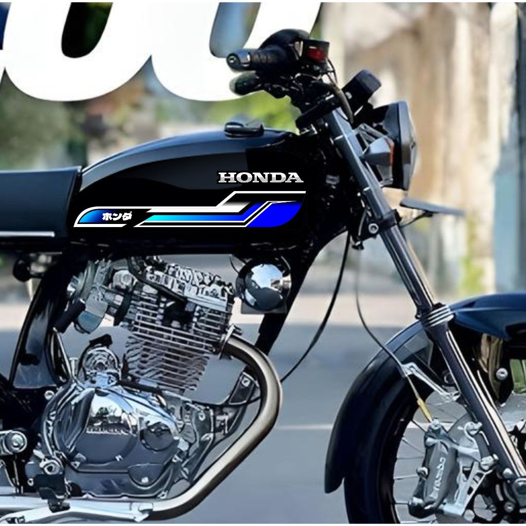 Jual Stiker Variasi HONDA CB 100 Striping List CB 125 Glatik | Shopee ...