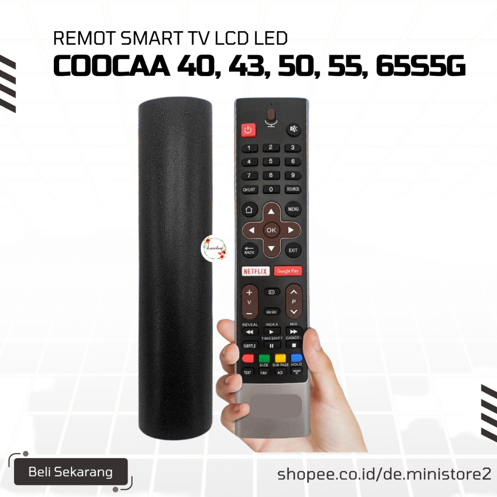 Jual Remote TV Coocaa LCD LED Android Smart TV 50S5G Infrared | Shopee ...