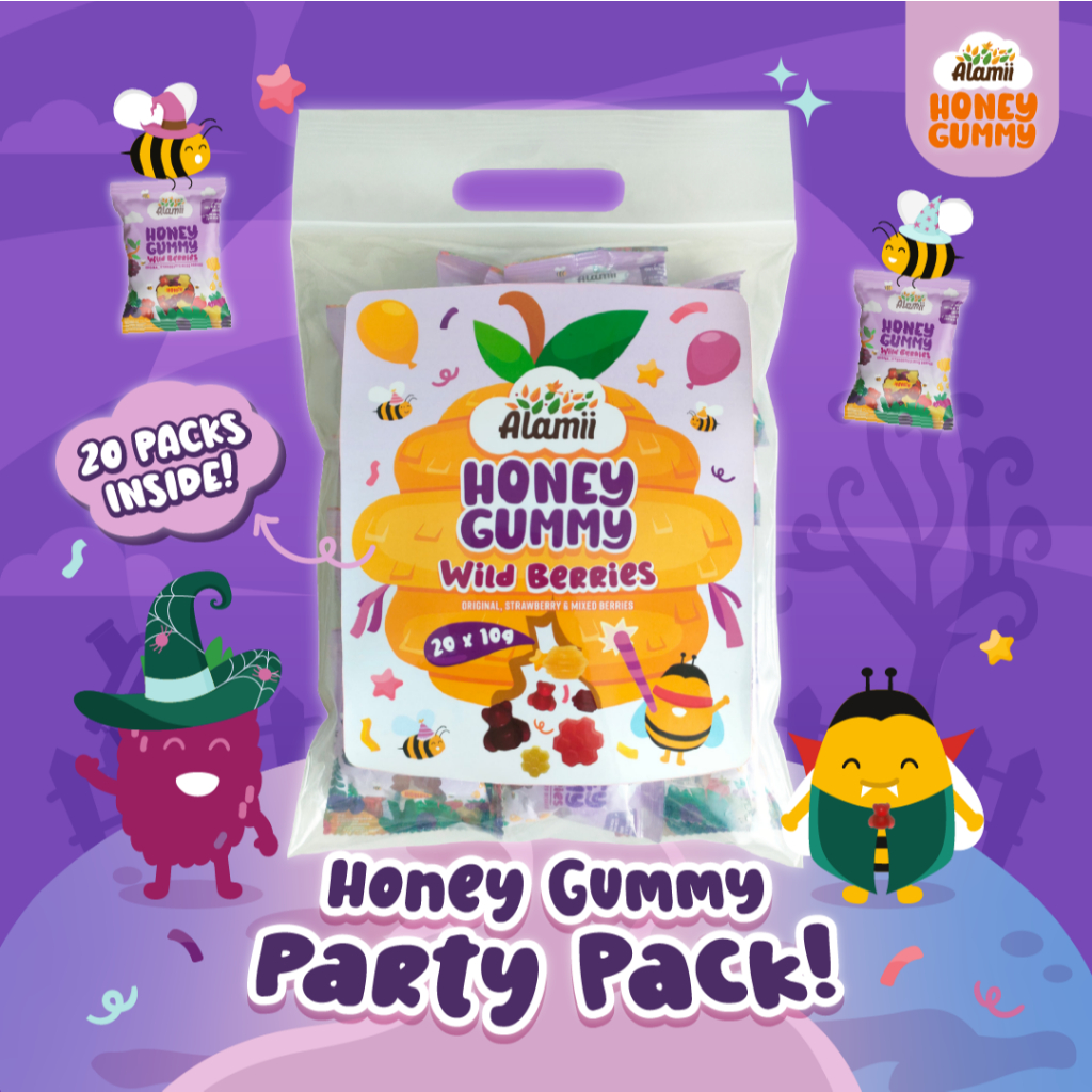 Jual Alamii Honey Gummy - Party Pack 20 x 10g / Permen Gummy Hampers ...