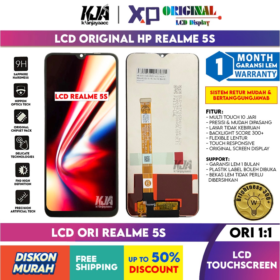 Jual ️ LCD Original ️ Realme 5s / RMX1925 LCD Touchscreen Hp ORI ...
