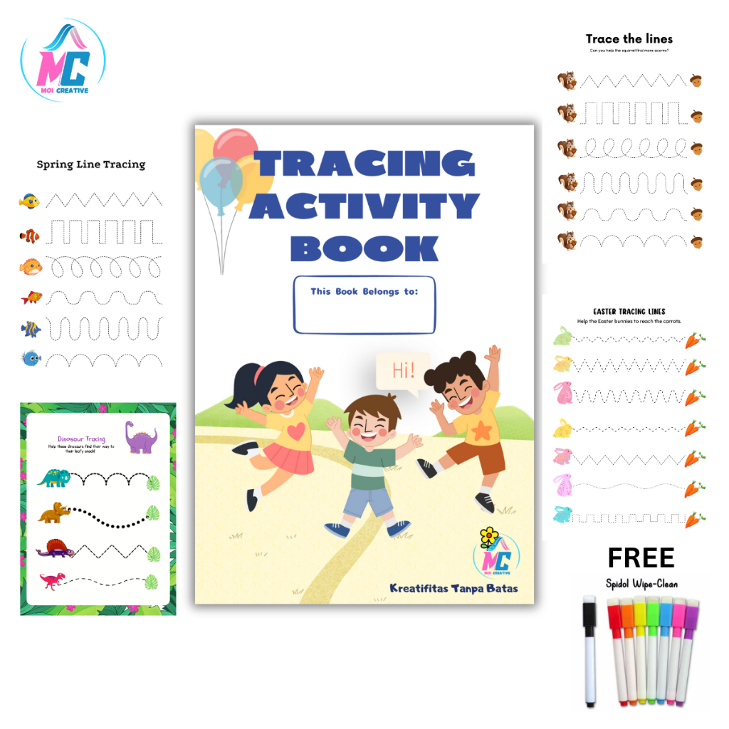 Jual Buku Aktivitas Pertamaku – Worksheet Anak PAUD & Pra-TK Belajar ...