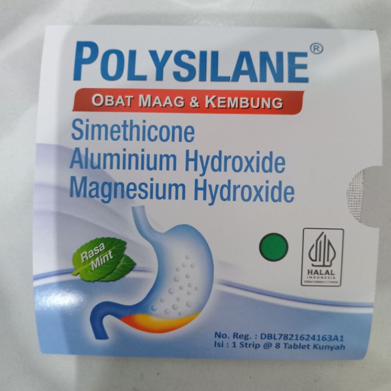 Jual Polysilane Tablet Maag Strip | Shopee Indonesia
